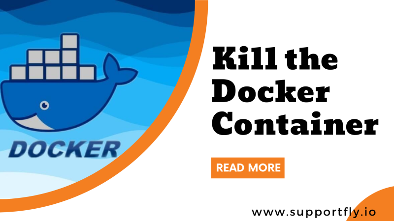 How To Kill The Docker Container