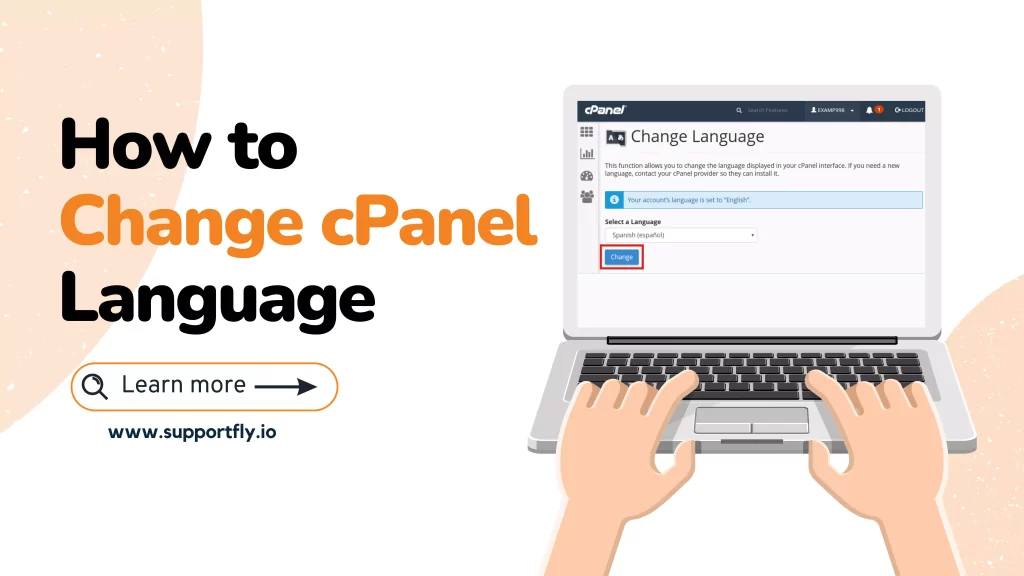 How to Change cPanel Language?