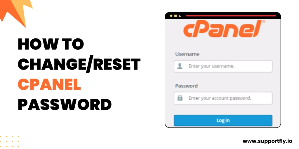 How to Change/Reset Your cPanel Password?