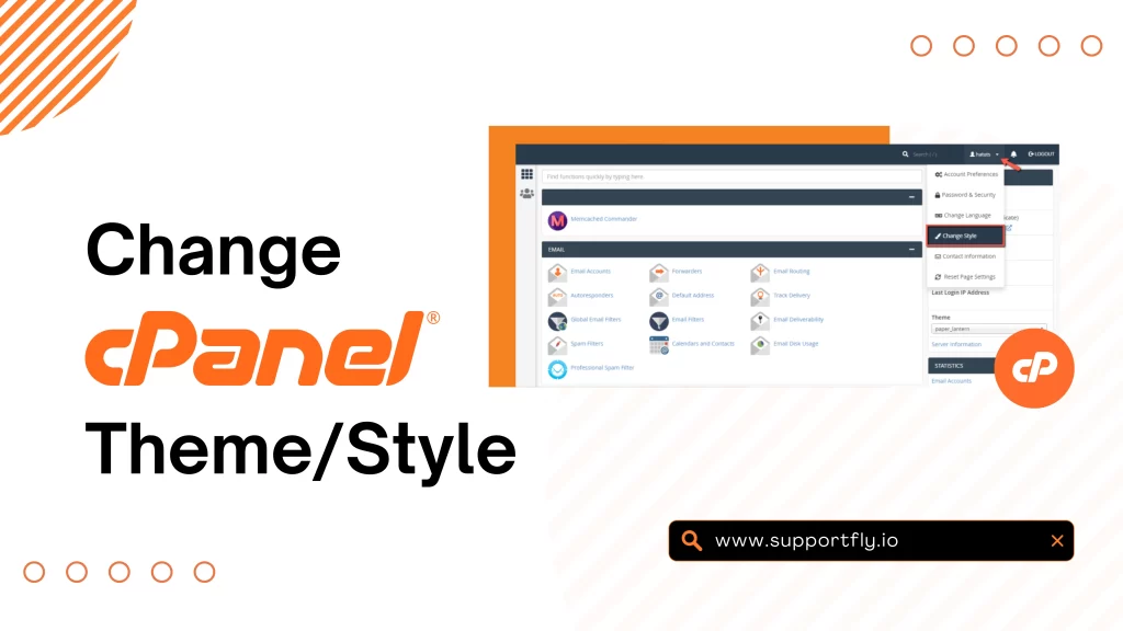 How to Change cPanel Theme/style?