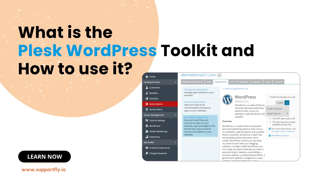 What is the Plesk WordPress Toolkit and How to use it?