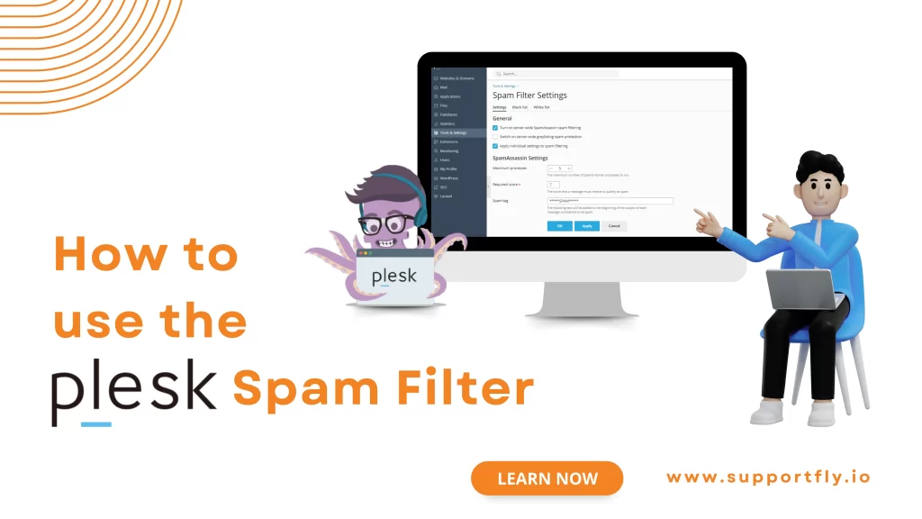How to use the Plesk Spam Filter?