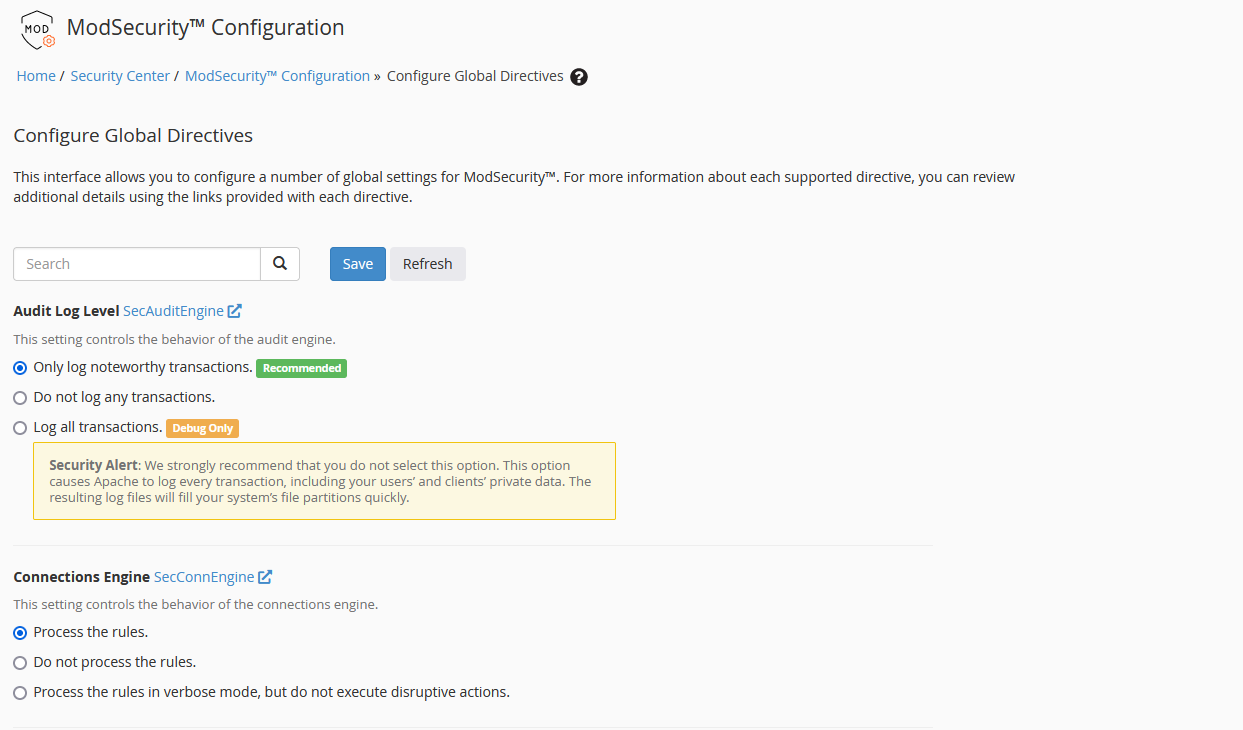 ModSecurity in cPanel: Everything You Need to Know