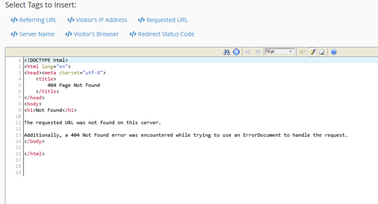 How to Create Custom Error Pages in cPanel