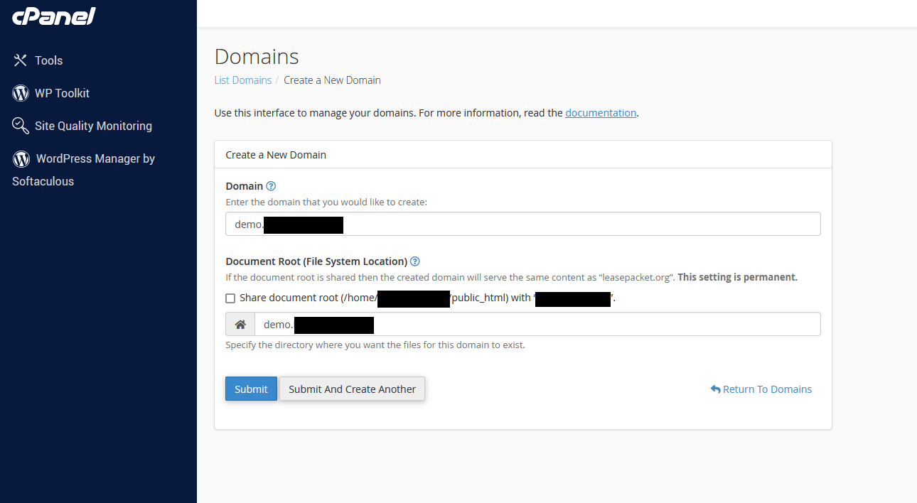 How To Create Delete And Redirect Subdomains In Cpanel