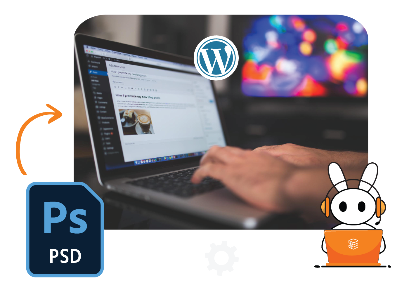 PSD to WordPress Conversion Services