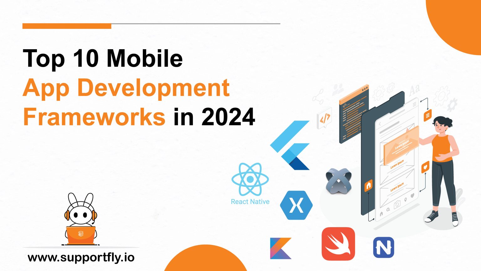 Top 10 Mobile App Development Frameworks in 2024